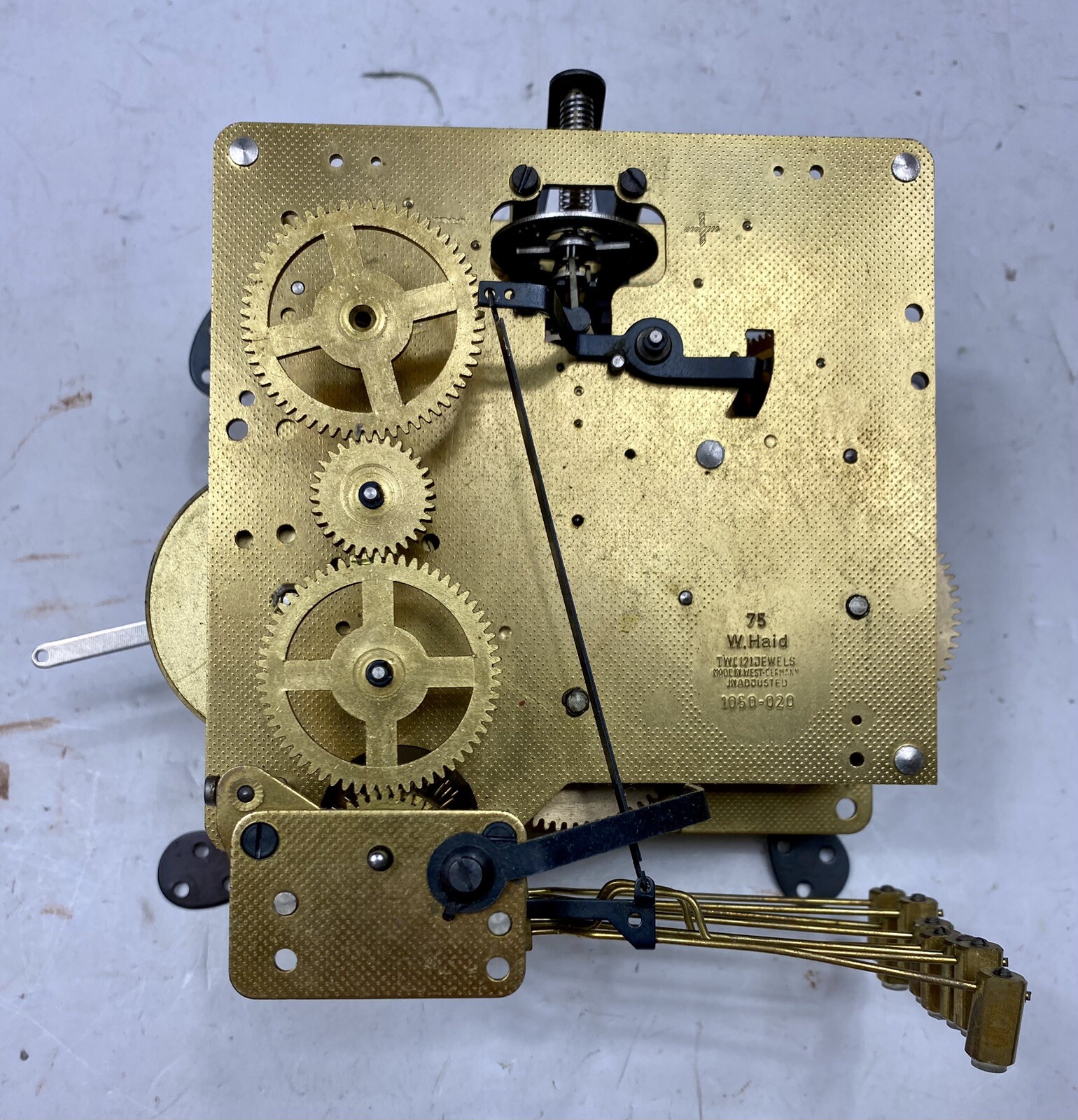 Hermle Clock Movement 1050-020 | eBay