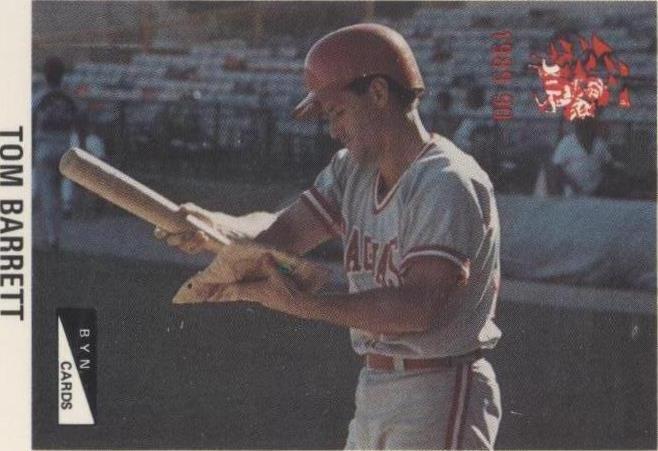 1989-90 BYN Puerto Rico Winter League - Tom Barrett #057 (RC) for sale ...