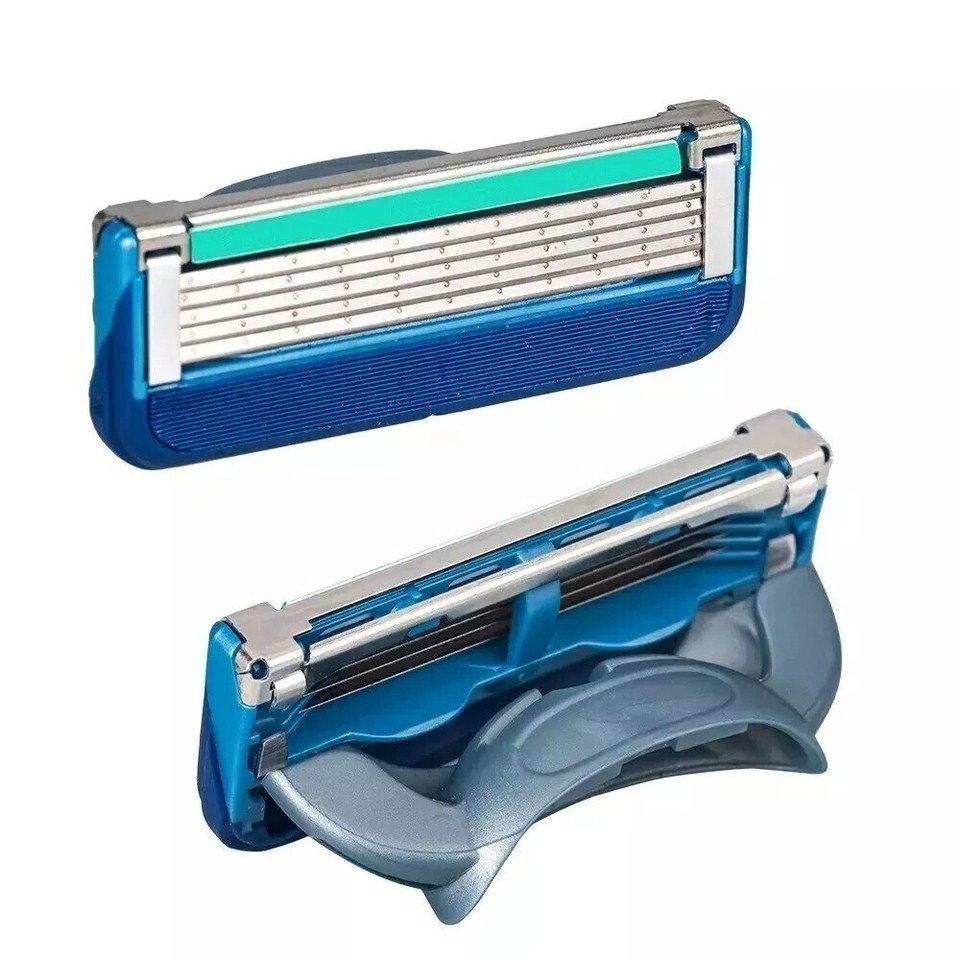 16PCS Replacements 5-Layer Men For Gillette Fusion Proglide Power Razor ...