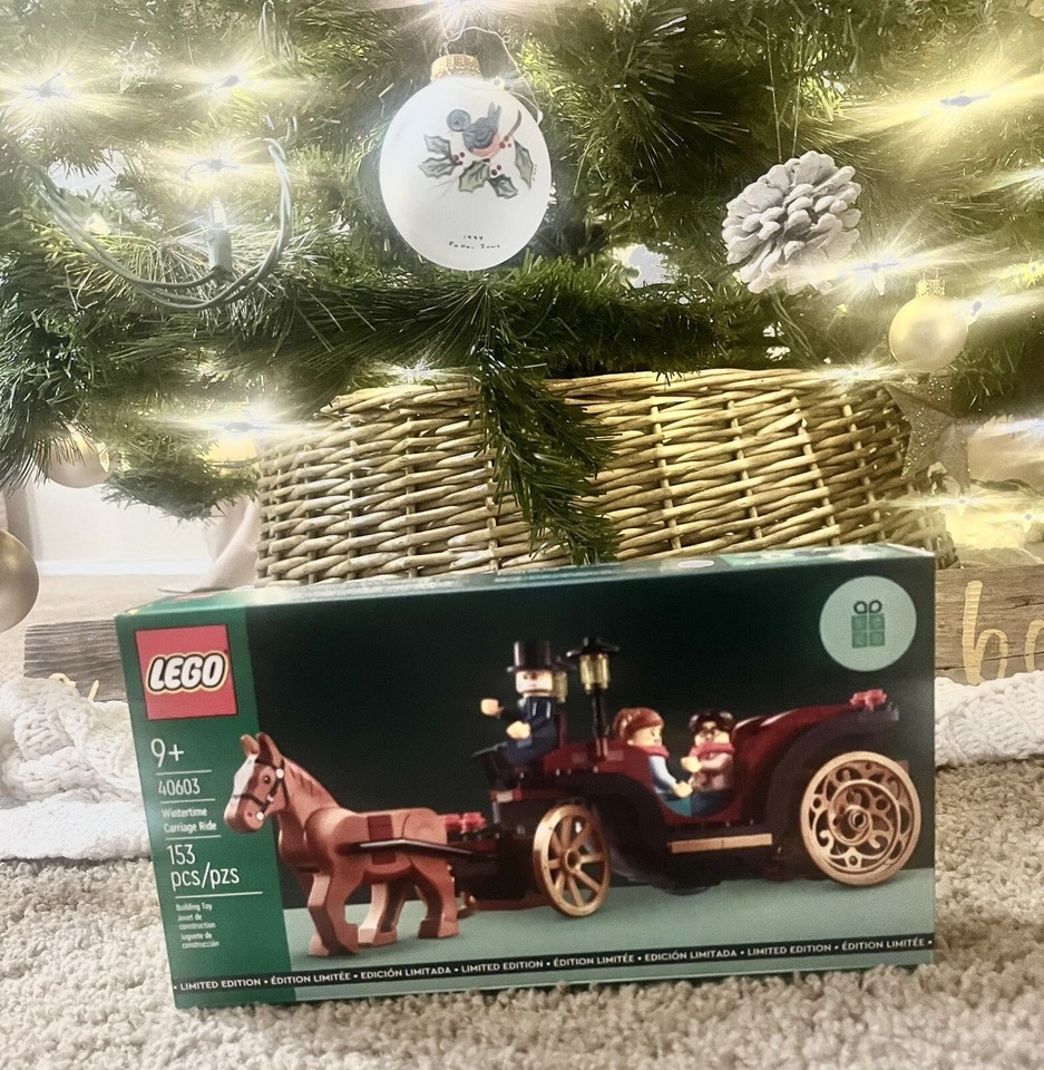 LEGO LIMITED EDITION Wintertime Carriage Ride Set 40603 - Sealed | eBay