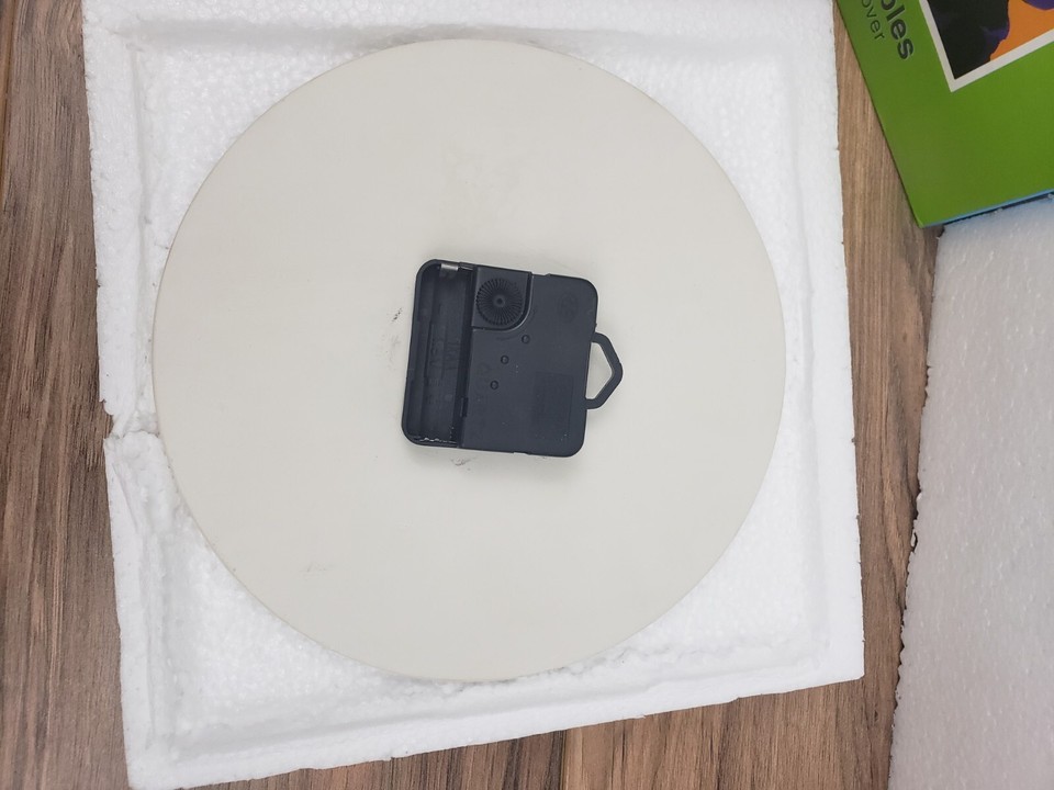 Bill Tosetti Collection Yellow Lab Wall Clock #15359 Ceramic | eBay