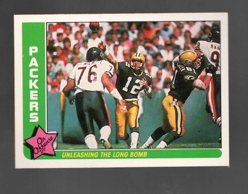 1985 Fleer Team Action Unleashing the Long Bomb Green Bay Packers #25 ...
