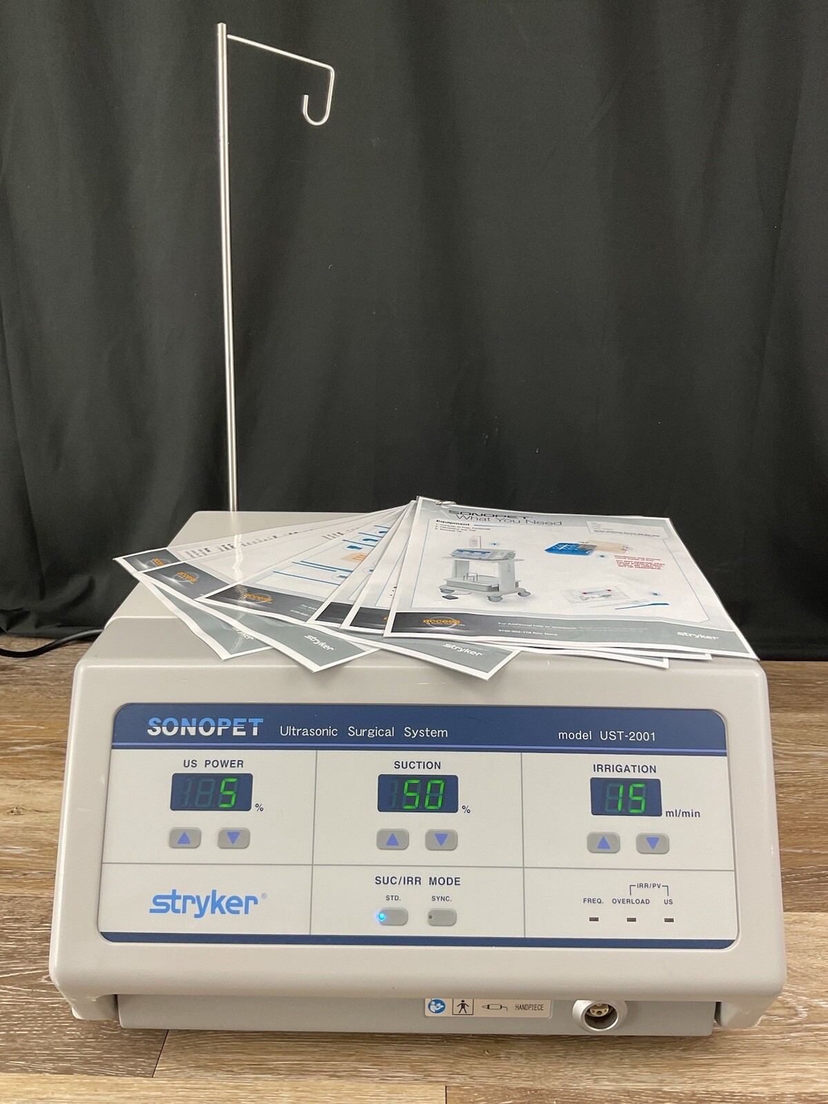 Stryker Sonopet Ultrasonic Surgical System 2014-01 UST-2001 5450-850 ...