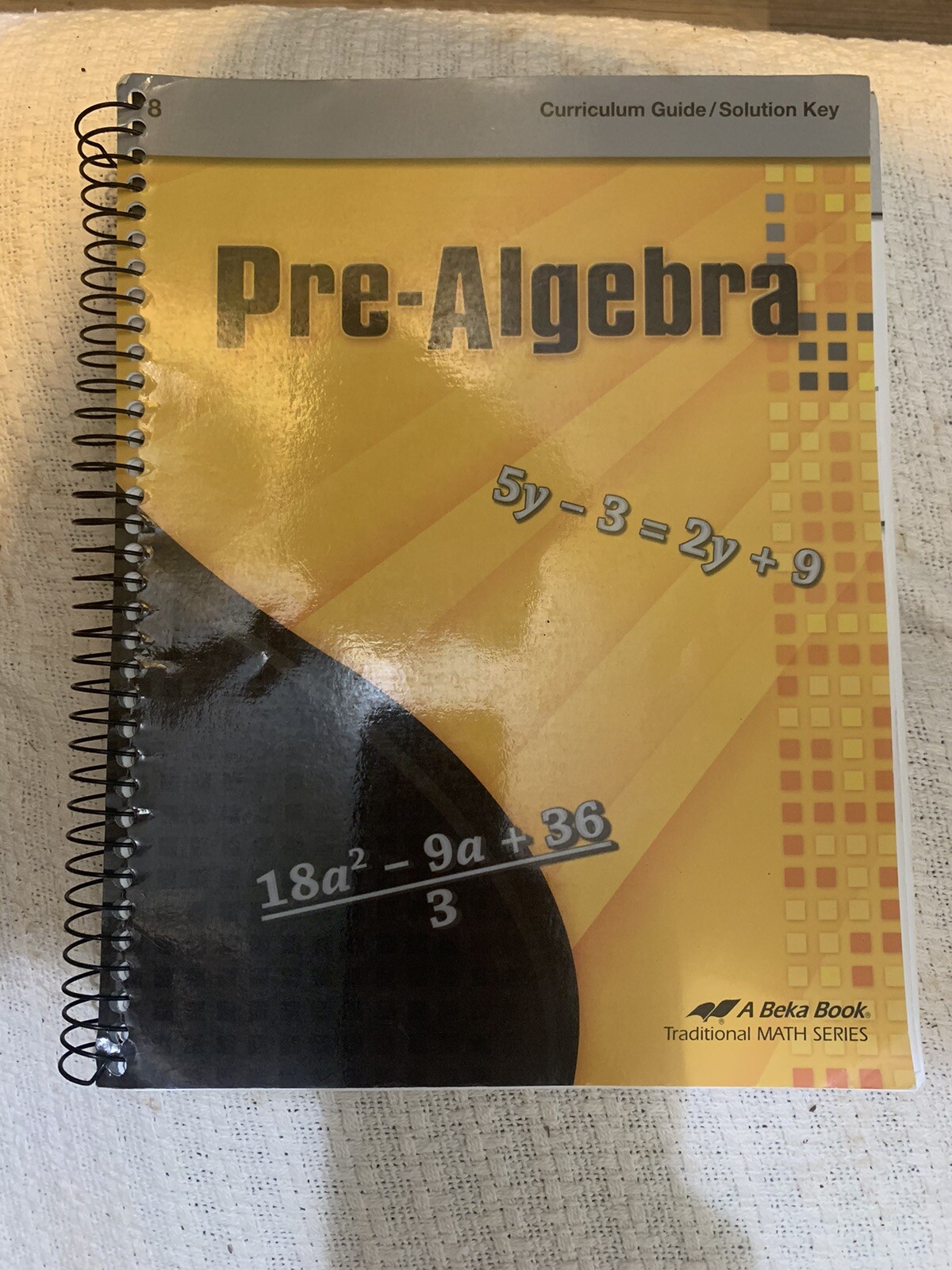 Abeka Pre-Algebra Curriculum/Solution Key 3rd Edition 8th | eBay