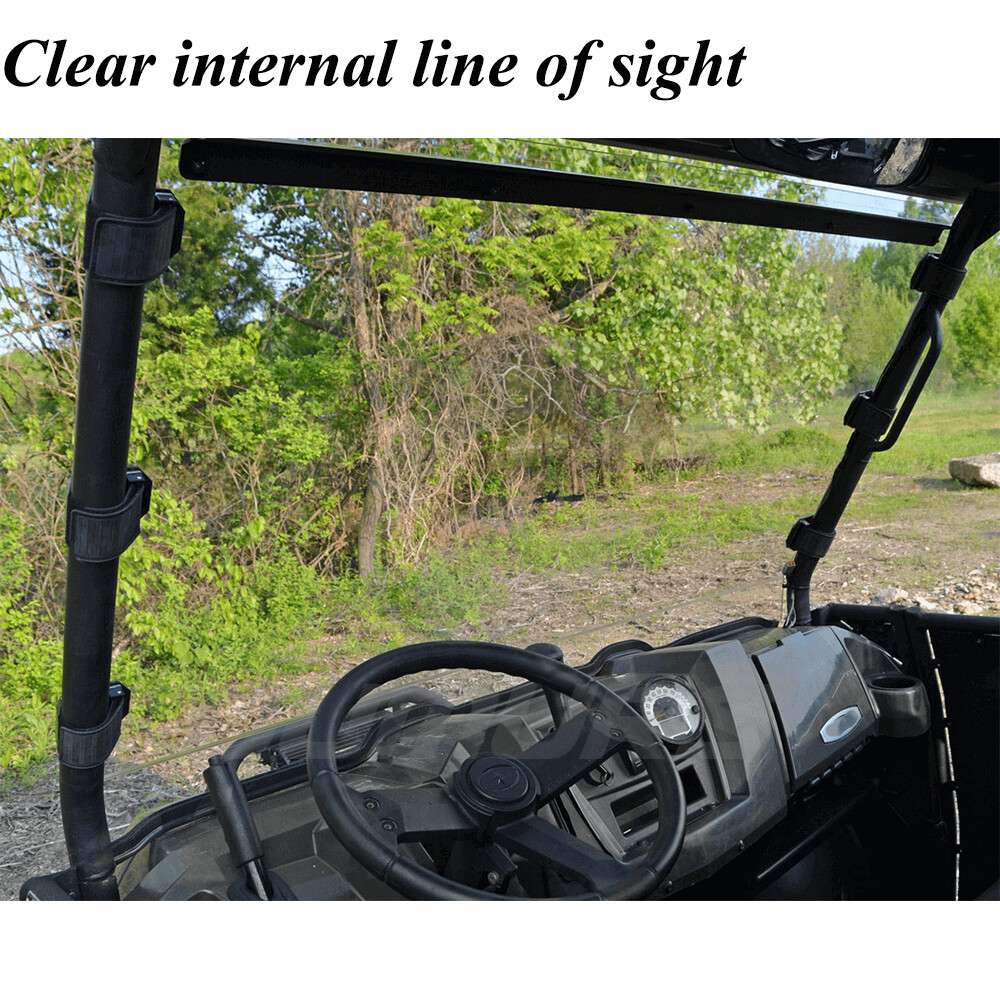 Full Windshield For Polaris Ranger 400 570 800 EV 500 Crew 2010-2014 ...