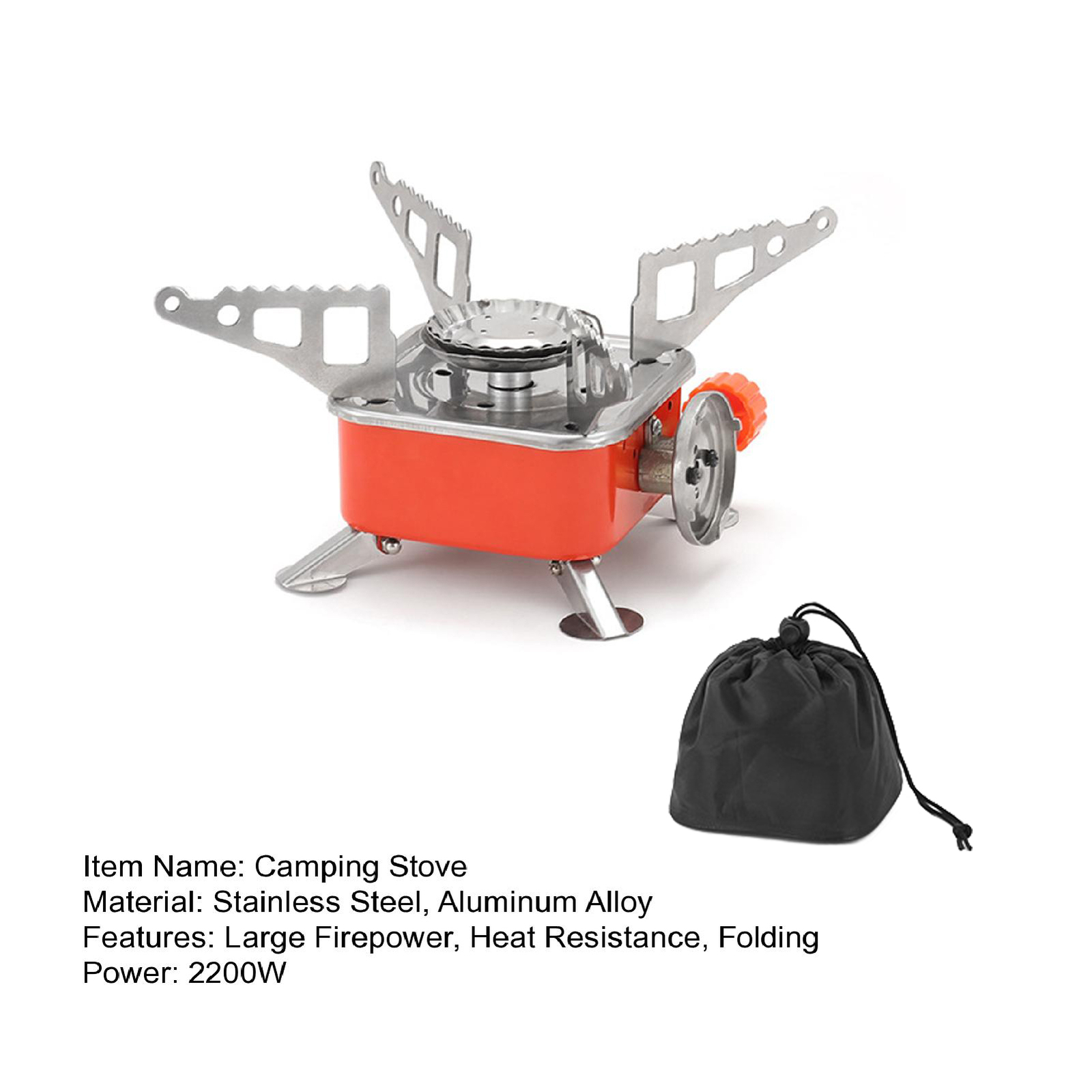 1 Set Cassette Stove Folding Cooking Portable Picnic Split Cooker Labor ...