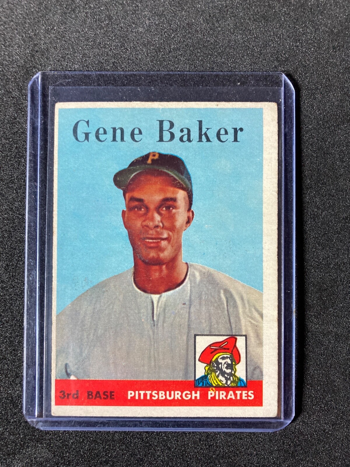 1958 Topps Baseball Card Gene Baker Pittsburgh Pirates #358 | eBay
