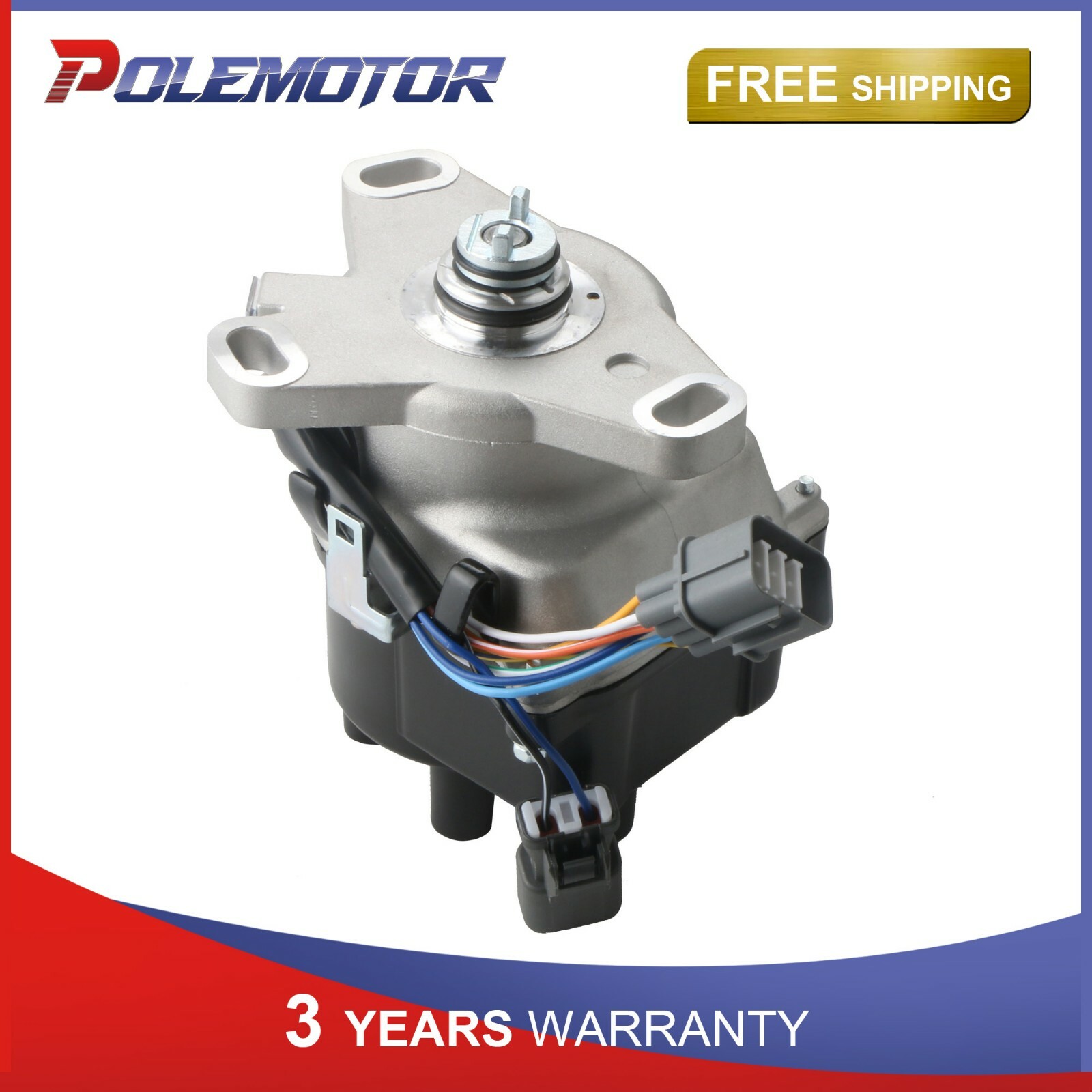Ignition Distributor For 92-95 Honda Civic Acura Integra B16A2 B17A1 ...