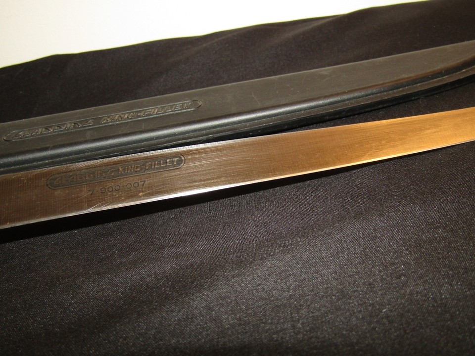 Gladding Fish Knives King Fillet Fixed Blade Knife Floating Sheath ...