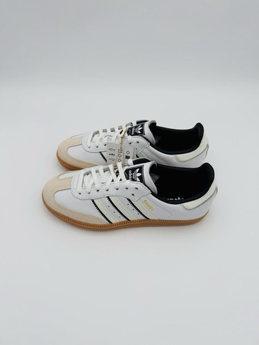 Adidas Samba OG J 'Double White Black Gum size 3.5 Y IH5585 | eBay