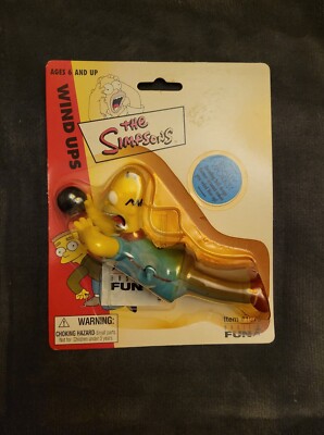 The Simpsons Homer Wind Up Toy New | eBay
