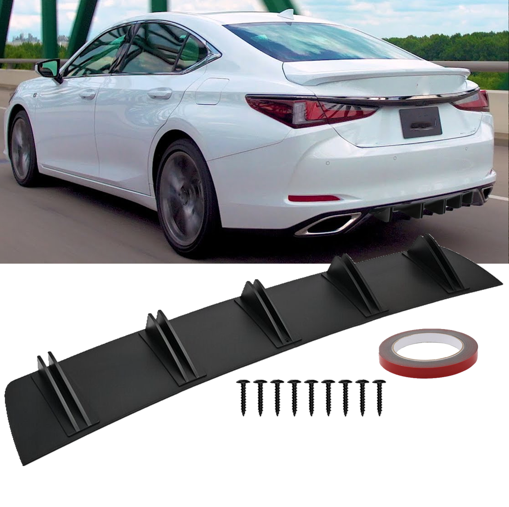 For Lexus ES250 ES300 E350 Rear Lower Bumper Diffuser Lip Splitter 5 ...