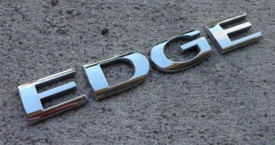 Ford Edge letters emblem badge decal trunk logo rear OEM Factory ...