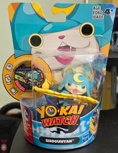 YO KAI WATCH Hasbro SHOGUNYAN Medal Moments Figure and Medal NEW SEALED ...