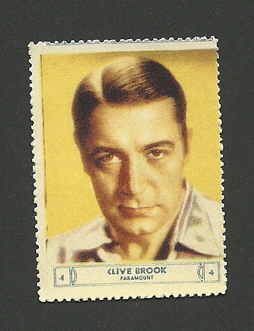 Clive Brook Sherlock Holmes 1932 Film Sticker Stamp A | eBay