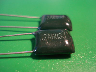 Capacitor 2A683J 100V .068UF 68nF Polyester Film Canada | eBay