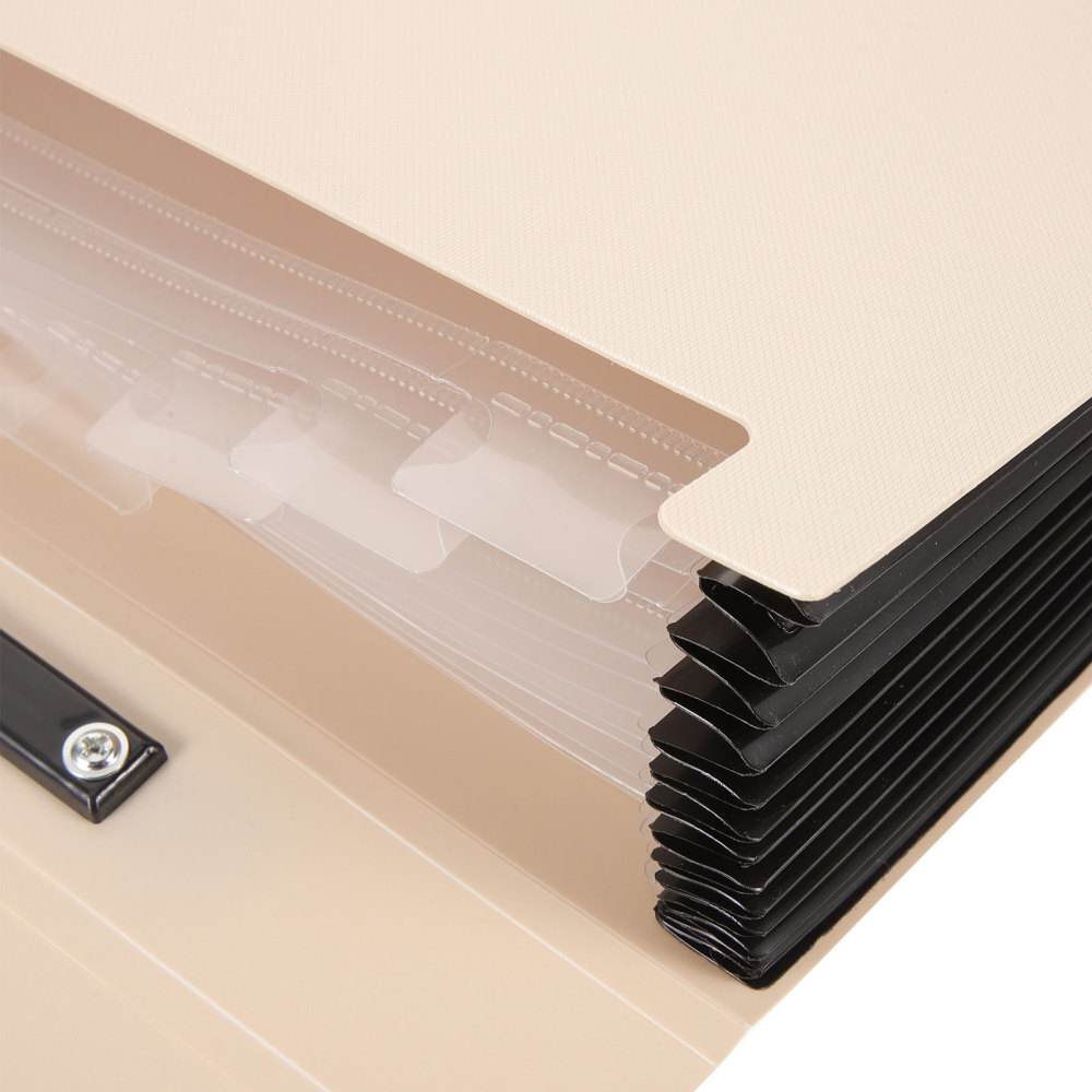 Organizer File Folder Document Portable Bag Student Foldera Household ...