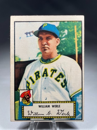 1952 Topps Baseball William Werle #73 Pittsburgh Pirates | eBay