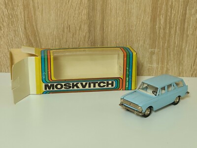 Soviet vintage, collectible toy with box . car model Moskvich 427 1/43 ...