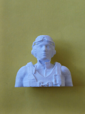 72mm 1/7 Scale WWII US Airforce Pilot for Radio Control Model Aircraft ...