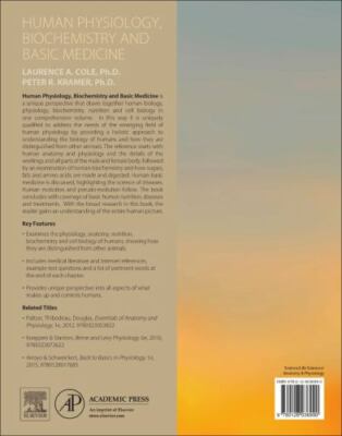 Human Physiology, Biochemistry and Basic Medicine 9780128036990| eBay