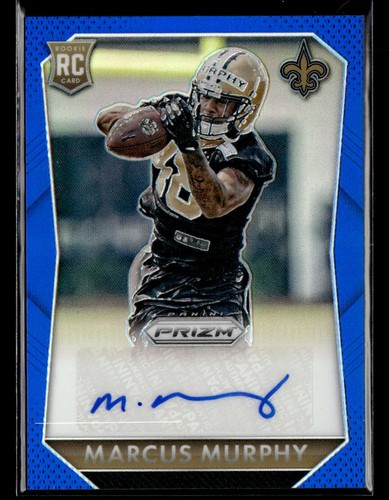 2015 Panini Prizm - Rookie Signatures Marcus Murphy #RS-MA Blue Prizm /125 (AU, RC) for sale ...