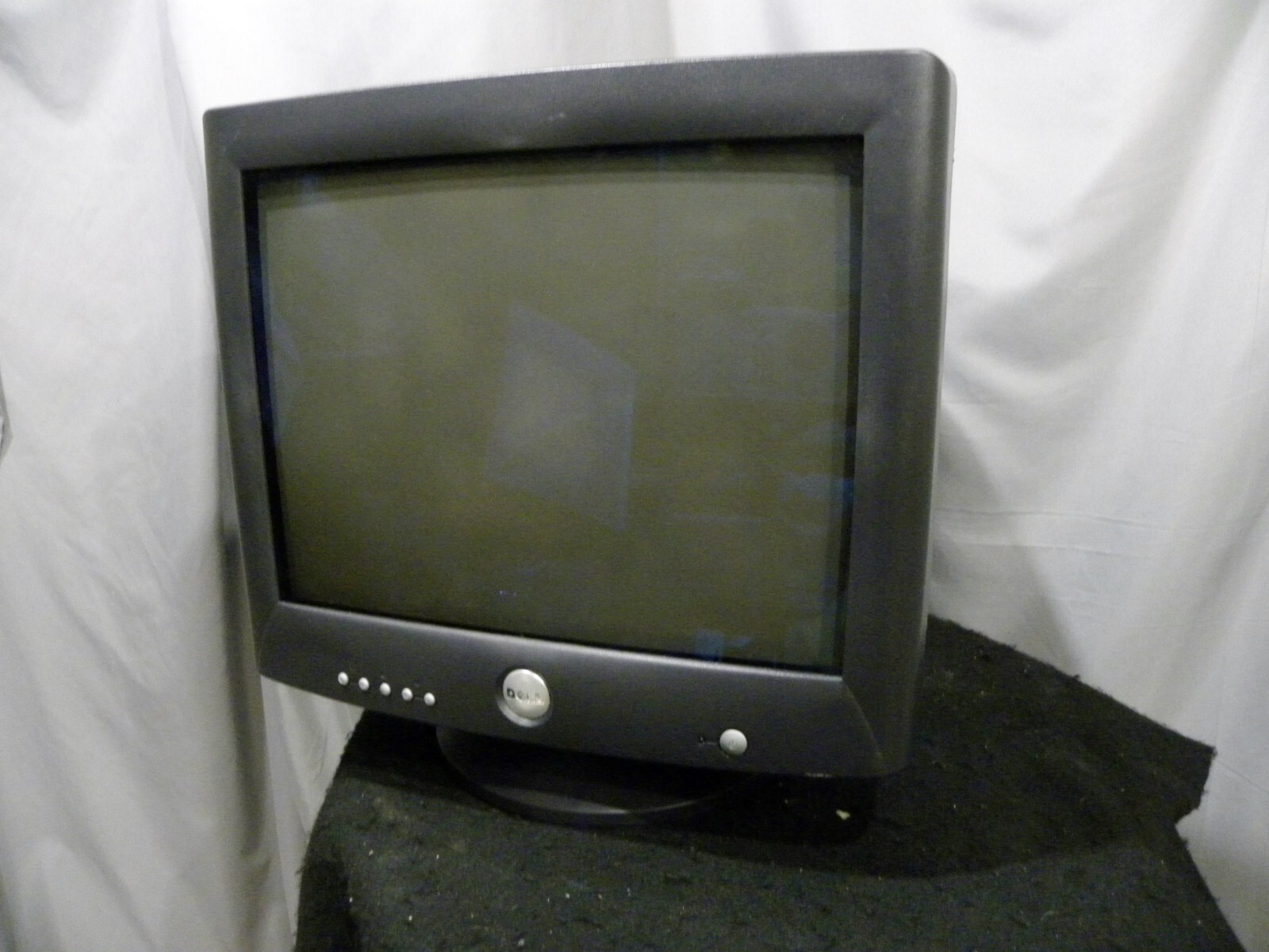 Dell M782 Retro Gaming CRT 17" VGA Monitor Color Display 2003 Black ...