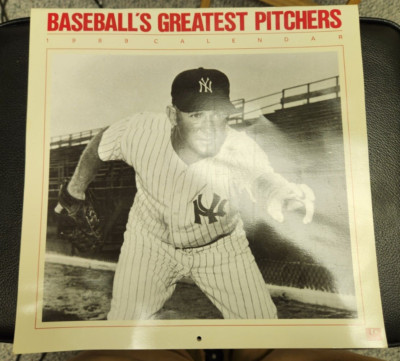 1989 Calendar MLB Major League Baseballs Greatest Pitchers Landmark ...