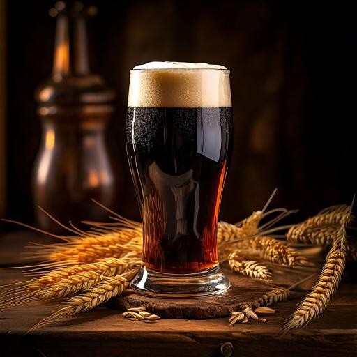 Oatmeal Stout Beer Brewing Kit GrainRICH Chocolate DARK ARMOA COLOR ...