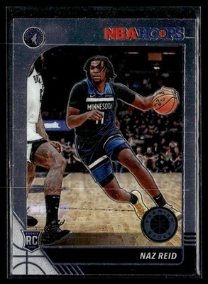 2019-20 Hoops Premium Stock Naz Reid Rookie Minnesota Timberwolves #253 ...