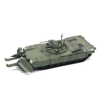 14.4cm 1/72 US Army M1 Panther Mine Plough Tank Model Restore Original ...