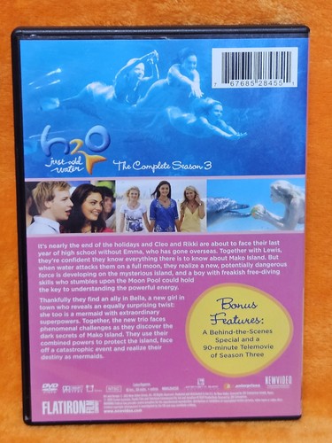 H2O: Just Add Water - Season 3 (DVD, 2009) - Missing Disc 2 - Free ...