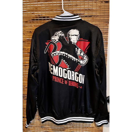 Dungeons & Dragons Demogorgon Bomber Jacket Black M Stranger Things | eBay