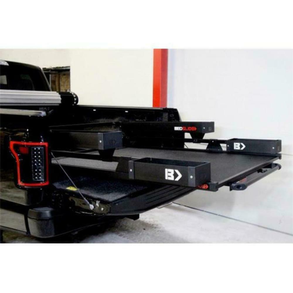 Bedslide Complete Bedbin Kit Black 44in Side Kix 18in Mini Kix for 70 ...