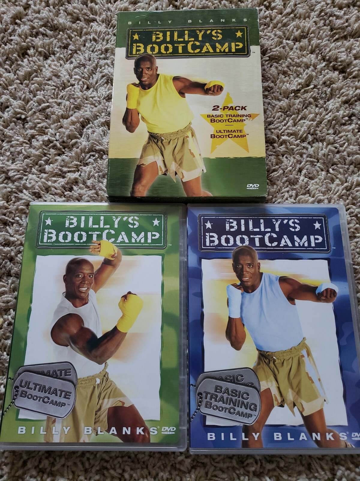 Billy Blanks Billy's BootCamp 2-DVD Set (Basic Training and Ultimate) | eBay