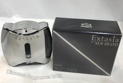 Extasia Cologne by New Brand, 3.3 oz / 100ml EDT Spray for Men New ...