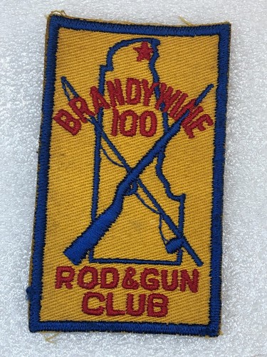 Vintage Brandywine 100 Rod & Gun Club Patch Fishing Hunting Delaware | eBay
