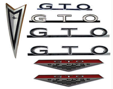 1967 Pontiac GTO Exterior Emblem Kit | eBay