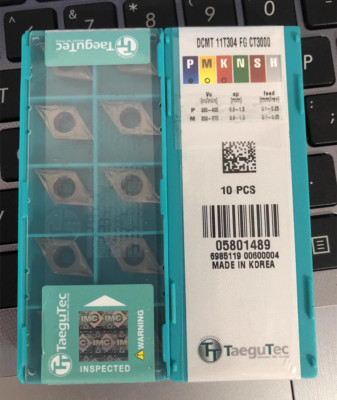 10pcs DCMT11T304FG CT3000 Taegutec CNC TOOL Carbide Inserts Original | eBay