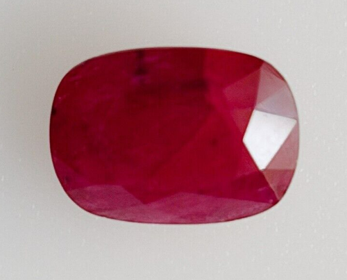 Cousin Cut 4.5 Carats Red Ruby of Mozambique GIA Certified Natural Corundum | eBay