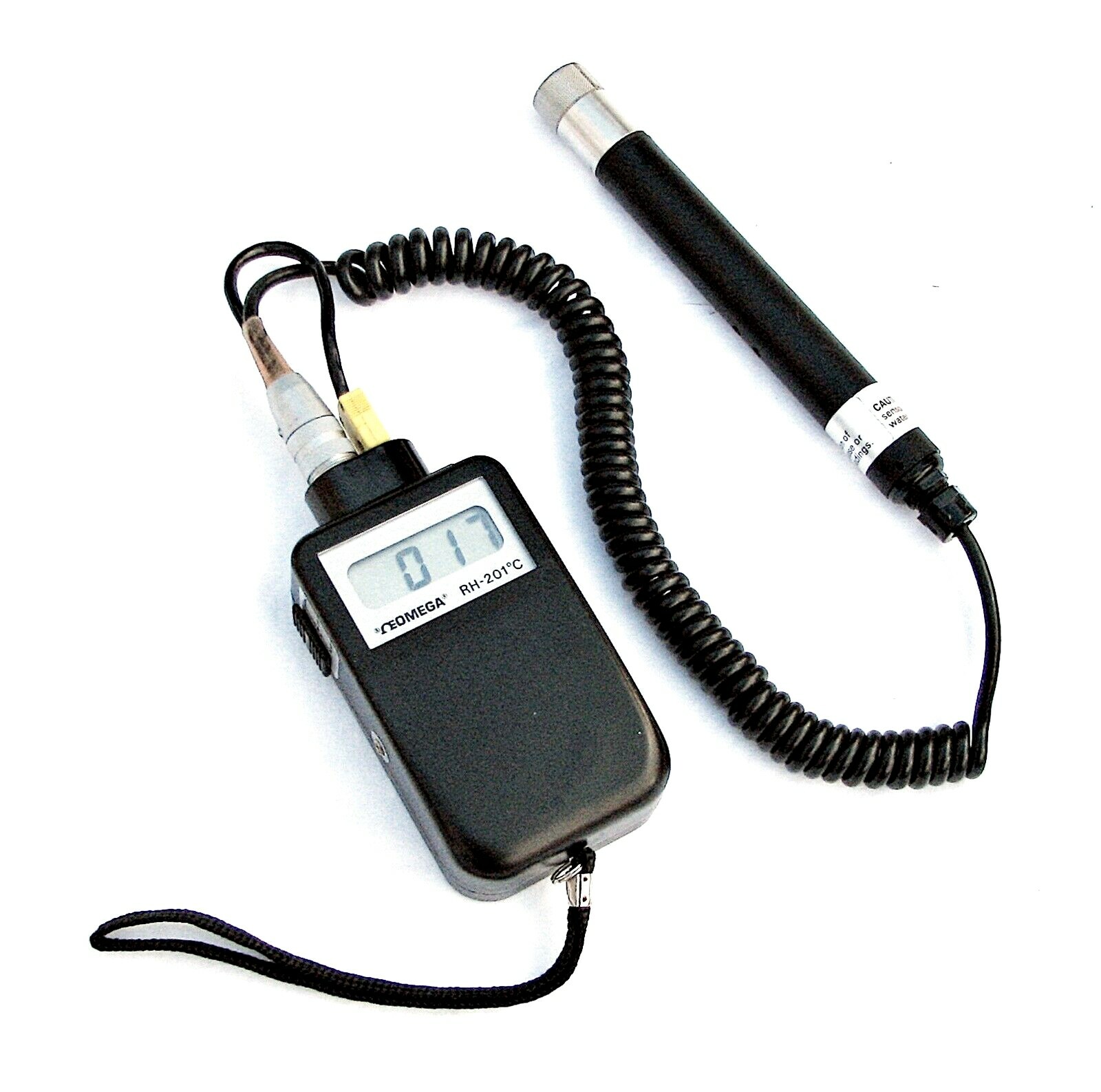 OMEGA Handheld Model RH 201-C Thermometer & Hygrometer Complete With ...