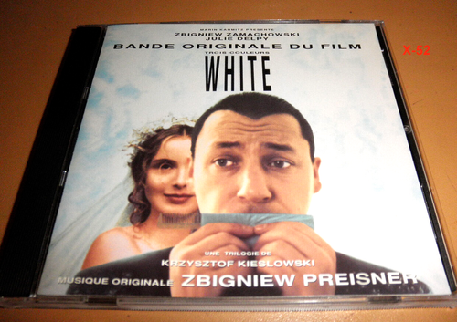 3 Colors White CD soundtrack Zbigniew Preisner score Trois Couleurs ...