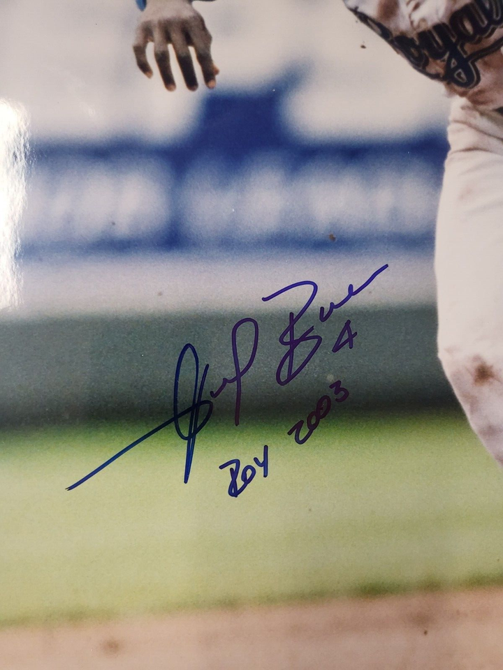 ANGEL BERROA ROY 2003 KANSAS CITY ROYALS SIGNED AUTOGRAPHED 16X20 PHOTO ...