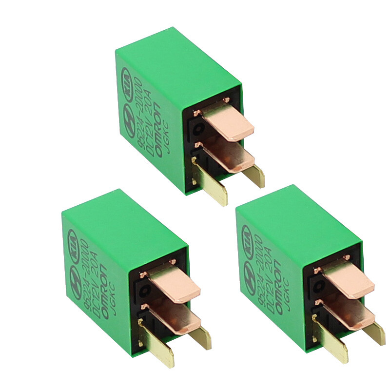 Car Violet Relay for KIA 12V 20A OMRON 4 legs Green color 4 pcs/lot | eBay