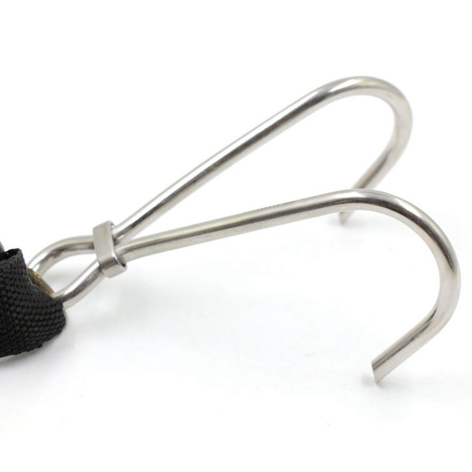 2X(Scuba Reef Stainless SteelHook Diving Reef Hook with Spiral Coil3540 ...