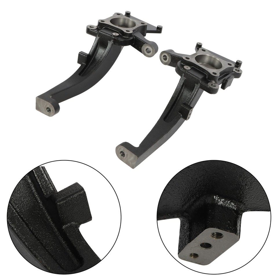NEW Front Right & Left Lift Spindle Knuckle Set Kit 4' For Ford F150 ...