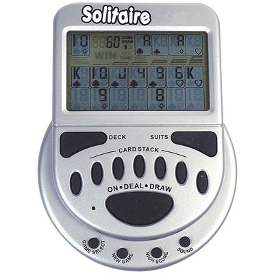 John N. Hansen Mega Screen Handheld Solitaire Game - Klondike Style ...