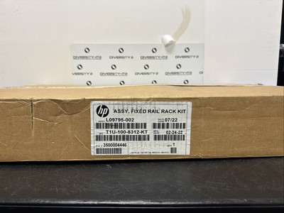 HP Z2 Mini/Z2 Tower Z4 Z6 Depth Adjustable Fixed Rail Rack Kit HP P/N ...