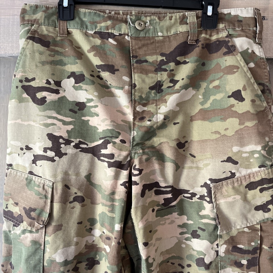 Army Combat Uniform Trousers Pants Medium OCP Camouflage Insect Shield ...