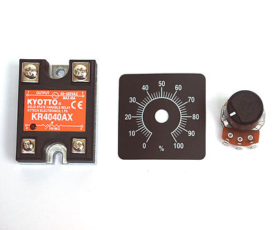10pc KYOTTO AC Solid State Relay SSR KR4040AX VR in 0~1MΩ AC out=48 ...